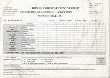 Inspection form - Sprocket School