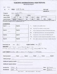 Inspection form - Sprocket School